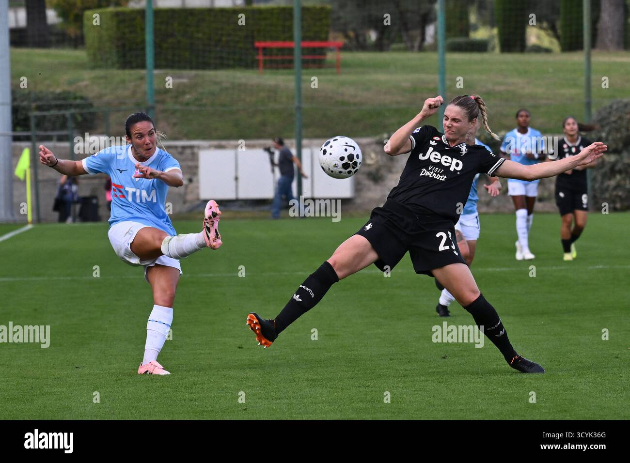 Mirko Fersini Stadium on October 19, 2025 in Formello, Italy. Clarisse ...