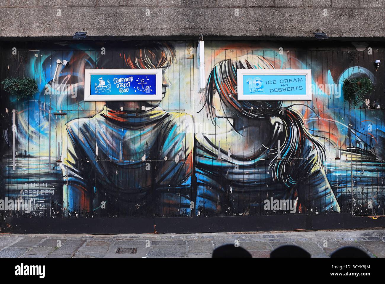 Shiprow street art hi-res stock photography and images - Alamy