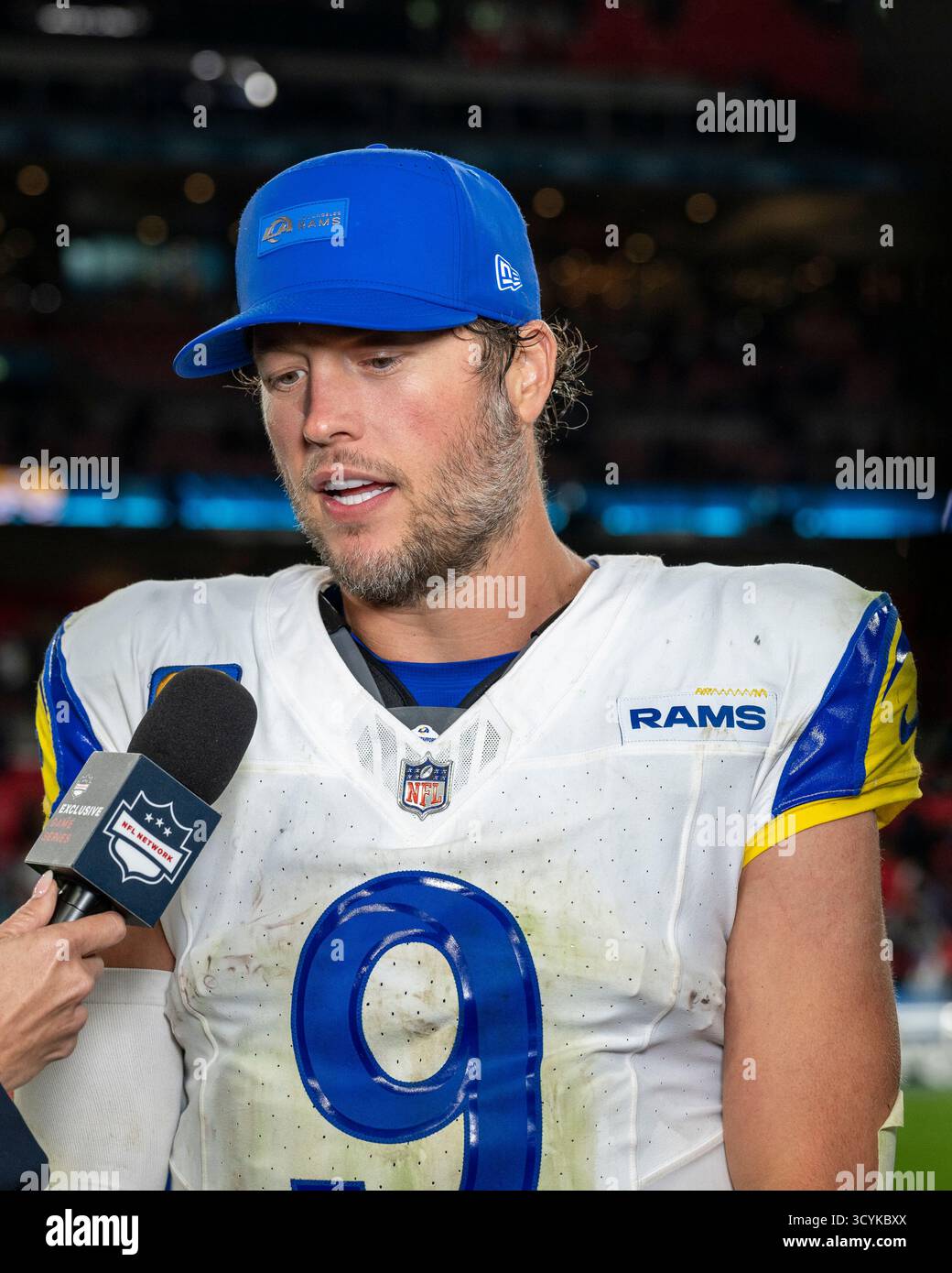 Matthew stafford rams 2025 hi-res stock photography and images - Alamy