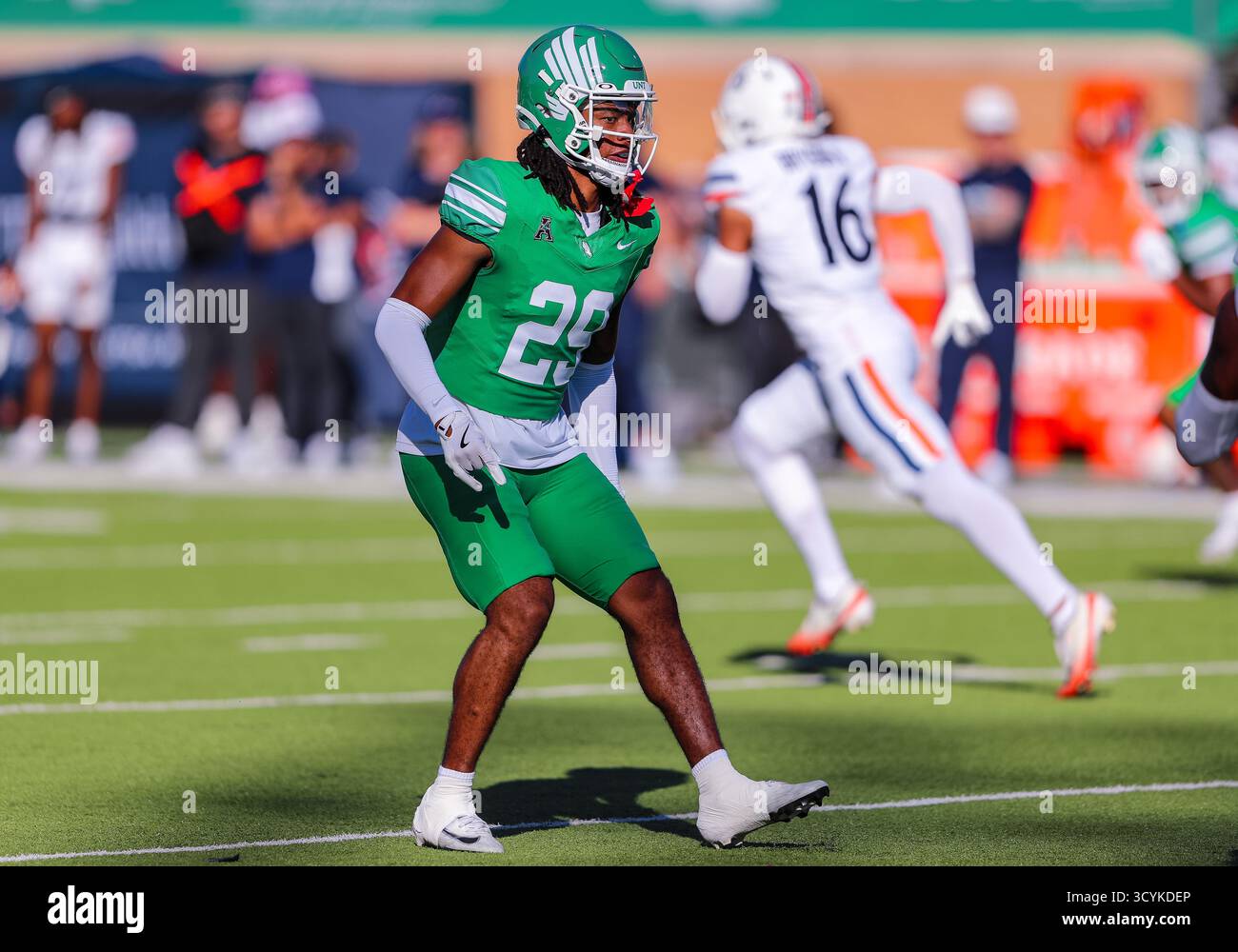 October 18, 2025:.North Texas Mean Green safety Kamdon McFarland (29 ...