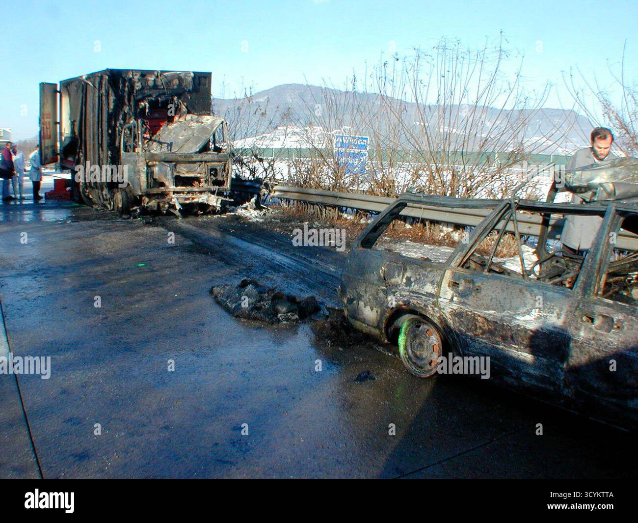 death and traffic fatalities after an accident on the road traffic ...