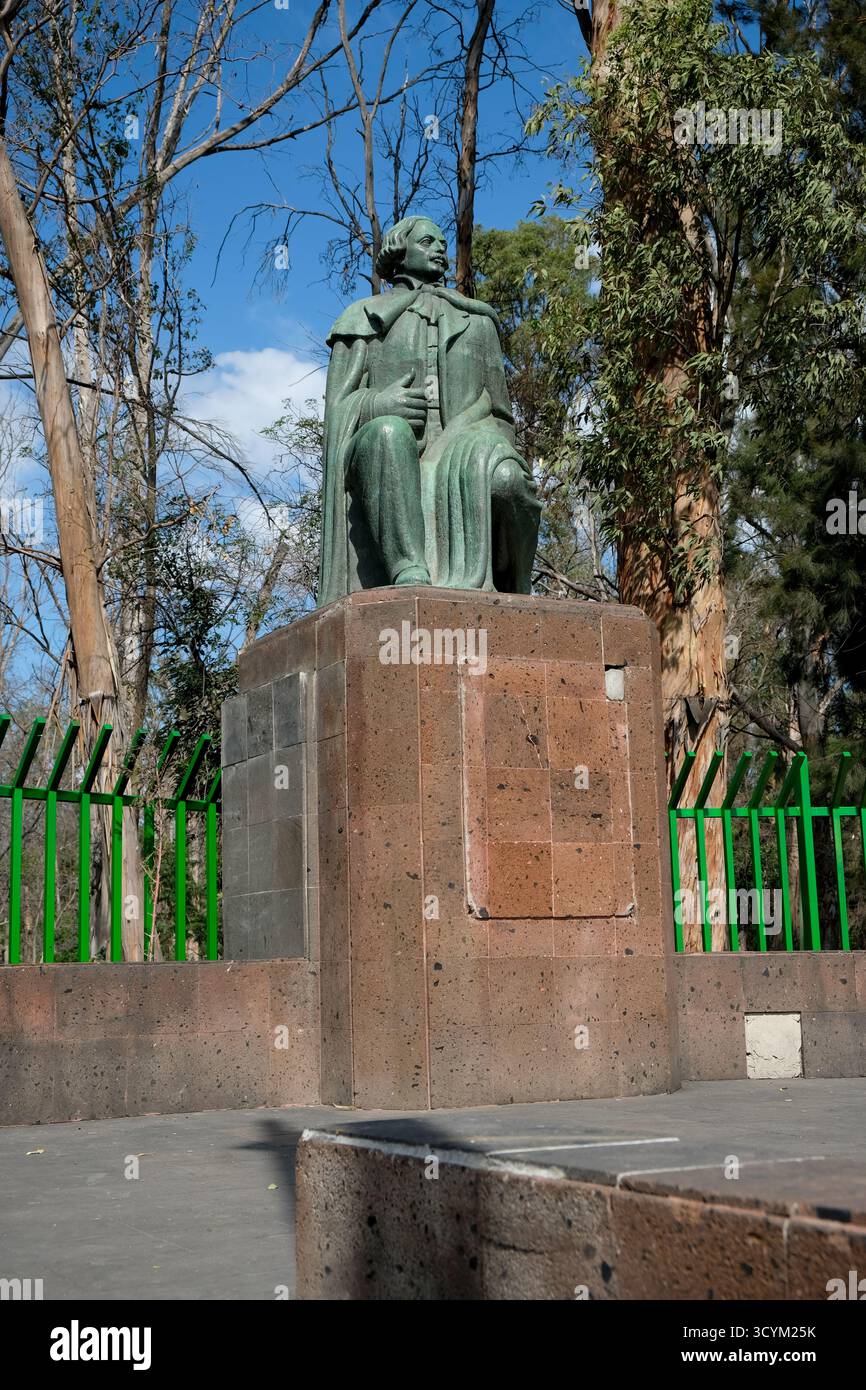 The statue at Parque Juan H. Sánchez (also known as Parque de Morales ...