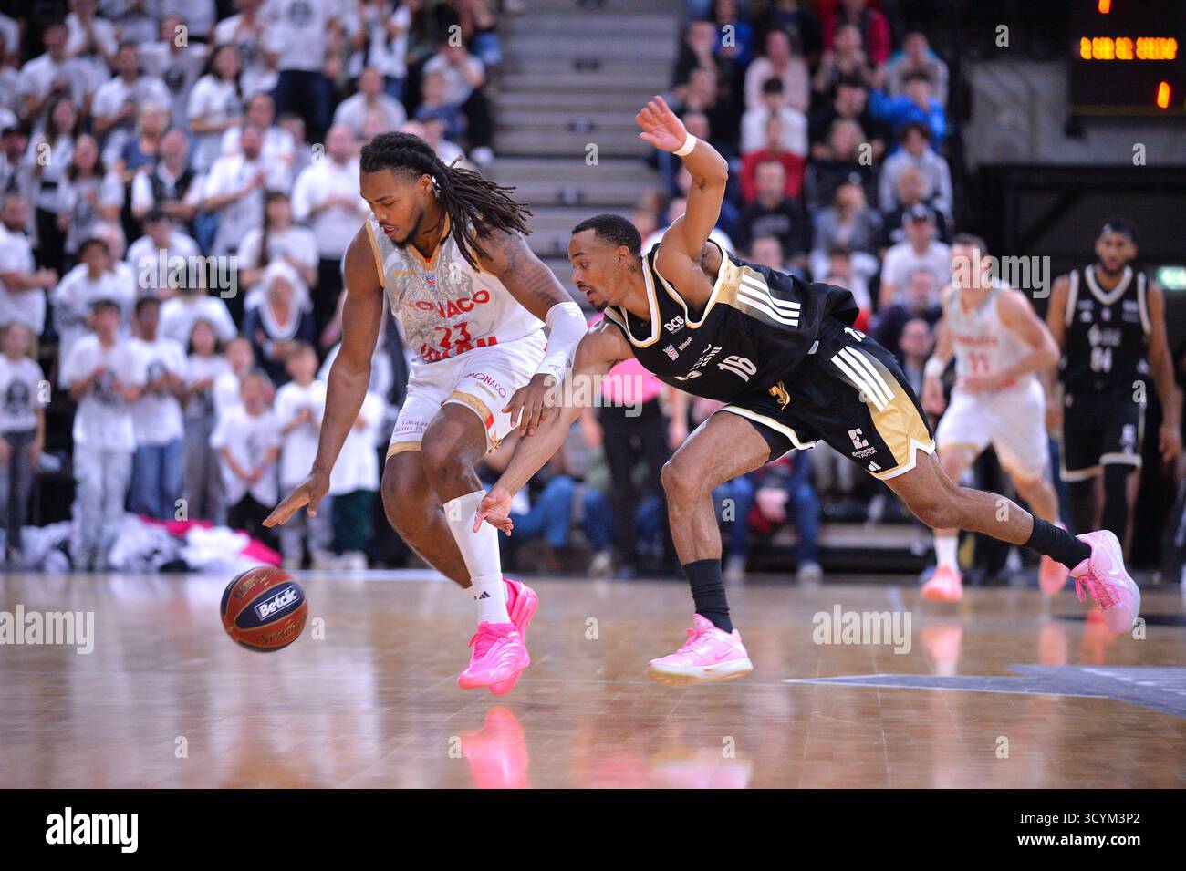 Action during the French championship, Betclic Elite basketball match ...