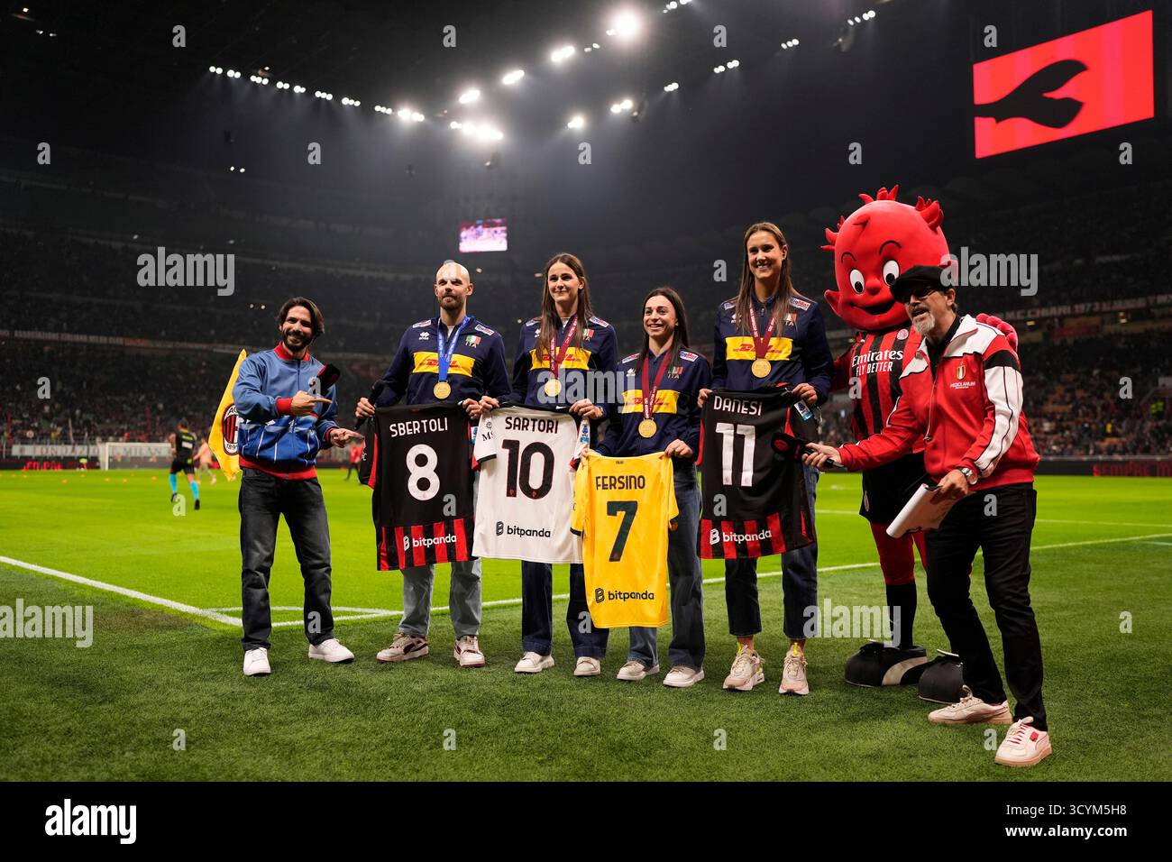 Sertoli, Sartori, Fresno,Dainesi Italian national volleyball players ...