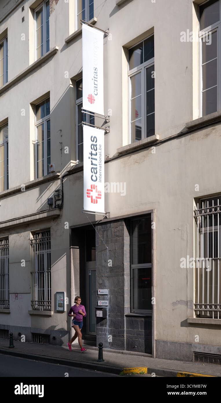 Headquarters of the Caritas humanity organisation in Saint Josse ...