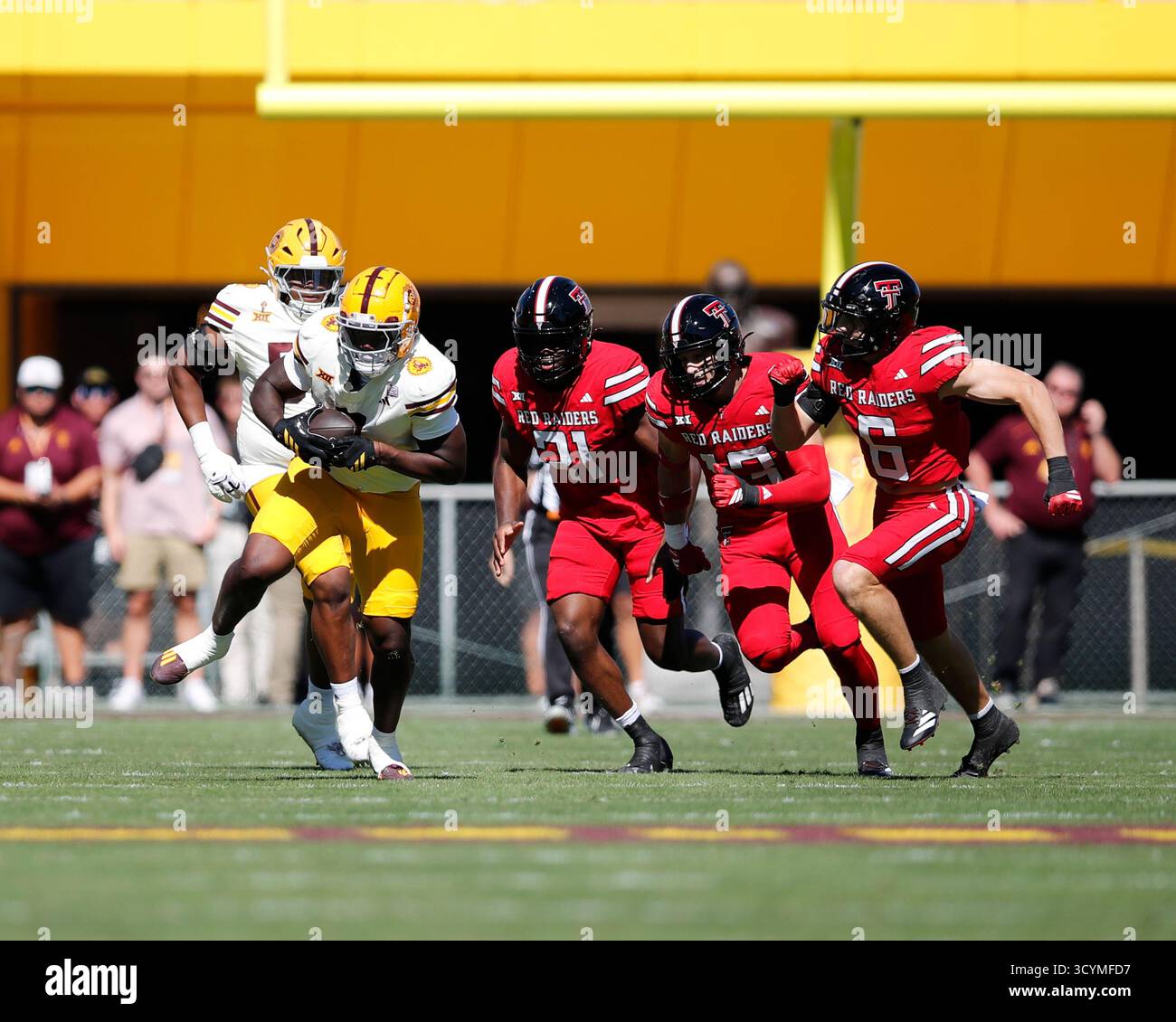 Tempe, Arizona, USA. 18th Oct, 2025. Arizona State Sun Devils running ...