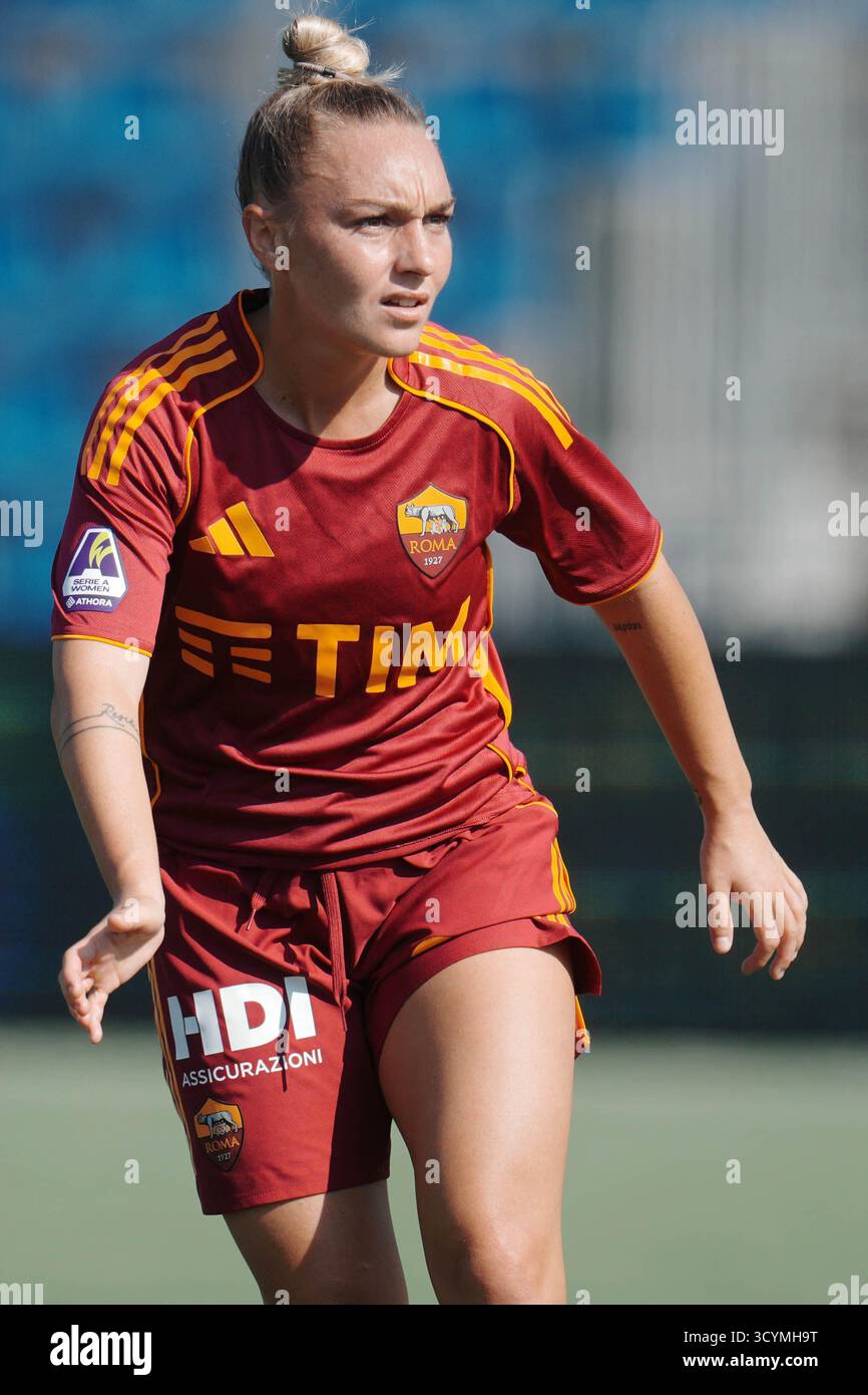 Women's Serie A Championship Athora Napoli-Roma 19 October 2025 ...