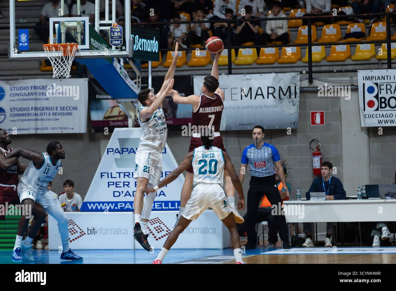 Amar Alibegovic (Trapani) during LBA Lega Basket A 2025/26 Regular ...