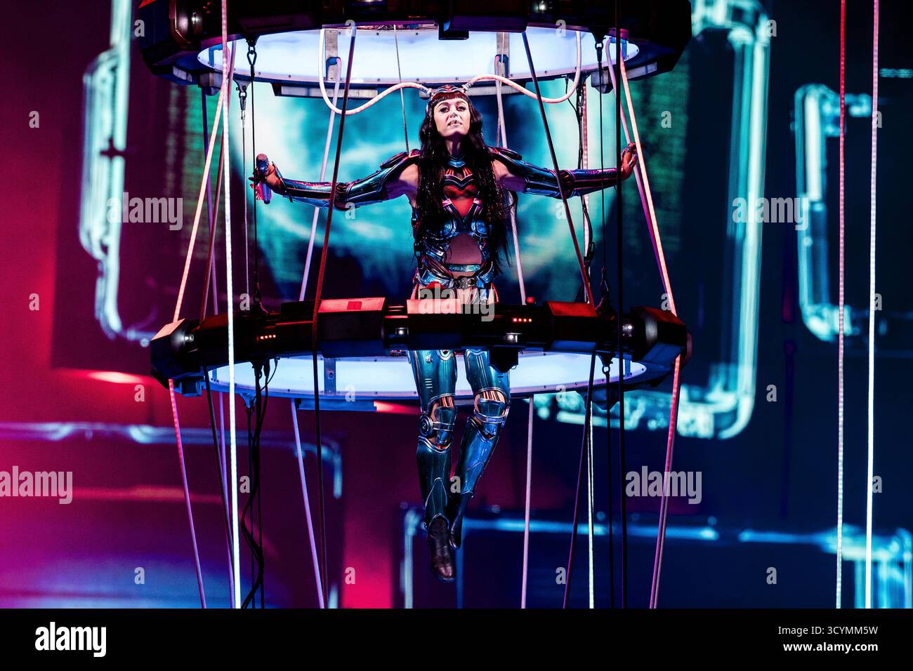 Copenhagen, Denmark. 19th, October 2025. The American singer and ...