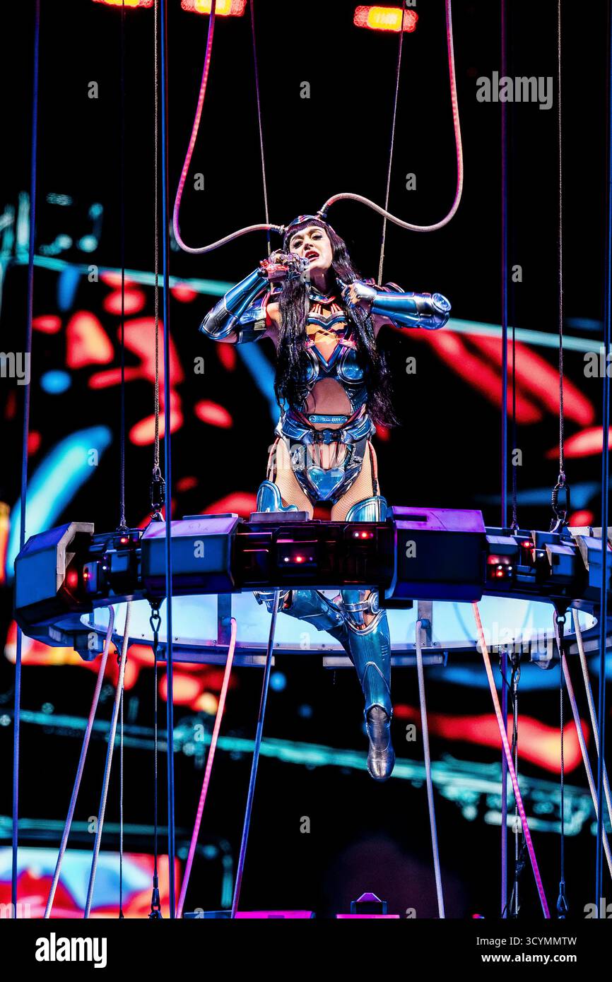 Copenhagen, Denmark. 19th, October 2025. The American singer and ...