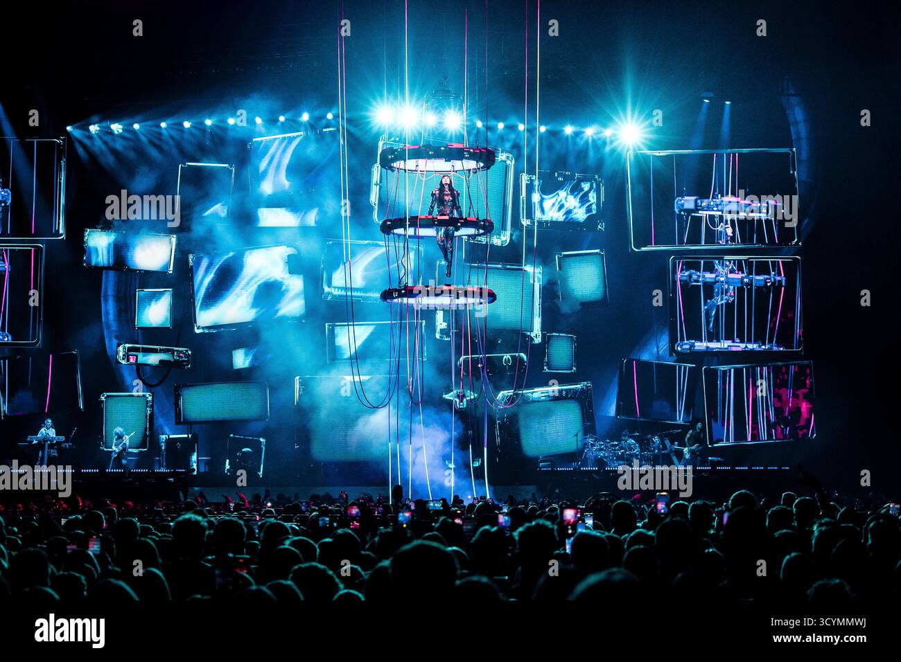 Copenhagen, Denmark. 19th, October 2025. The American singer and ...