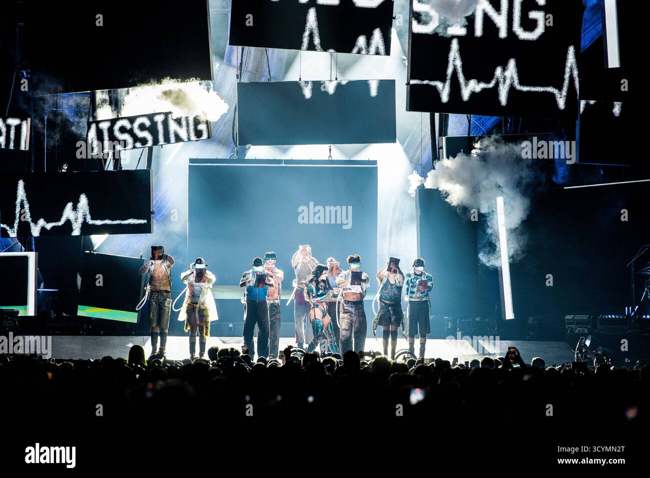 Copenhagen, Denmark. 19th, October 2025. The American singer and ...