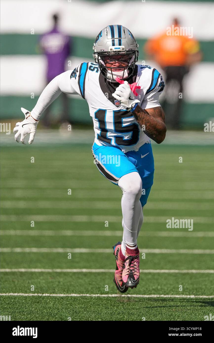 Carolina Panthers wide receiver Jimmy Horn Jr. (15) during the first ...