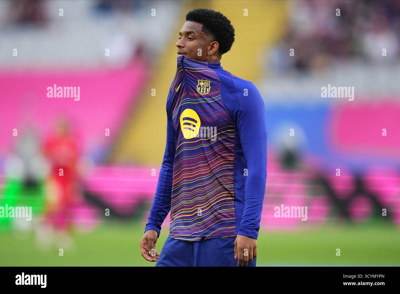 Alejandro Balde of FC Barcelona during the La Liga EA Sports match ...
