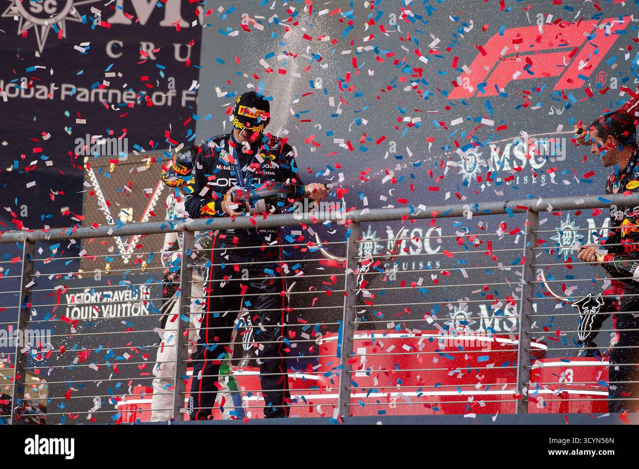 2025 verstappen austin podium hi-res stock photography and images - Alamy