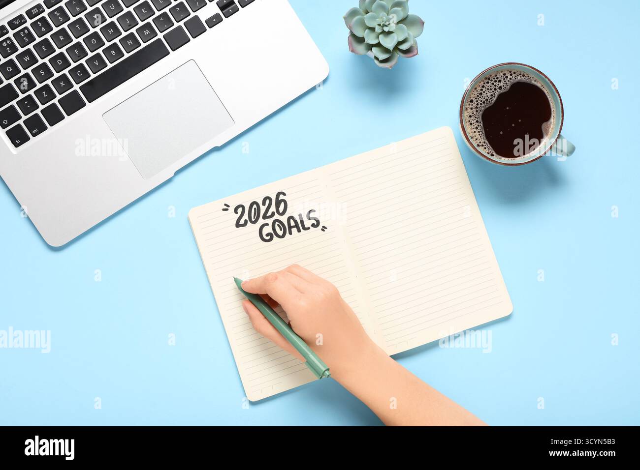 Female hand writing 2026 hi-res stock photography and images - Alamy