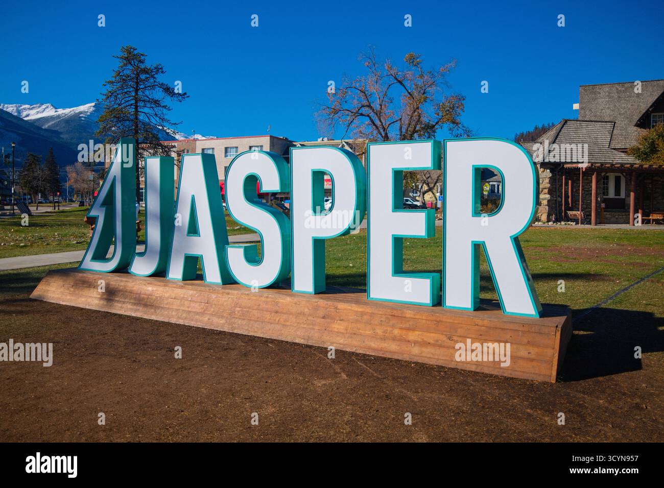 Jasper city canada hi-res stock photography and images - Alamy