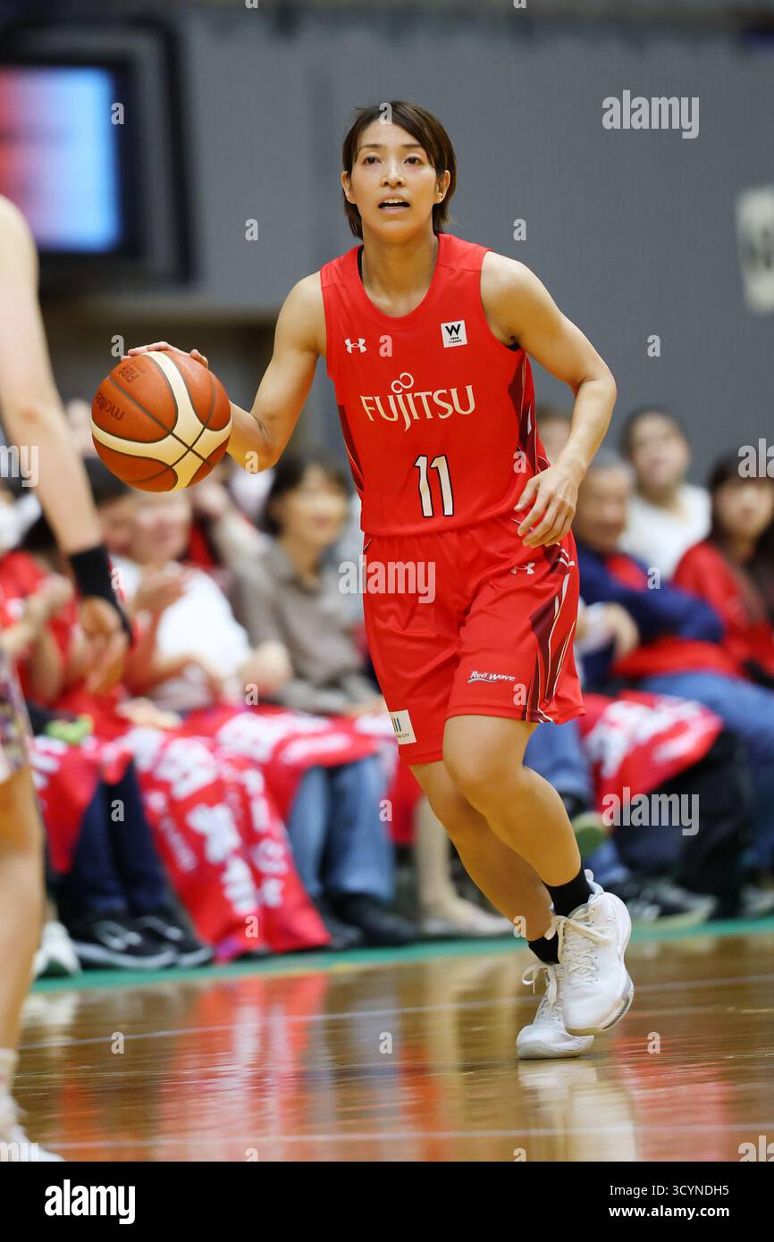 Mio Maezawa (RedWave), OCTOBER 19, 2025 - Basketball : WJBL 2025-2026 W League match between ...
