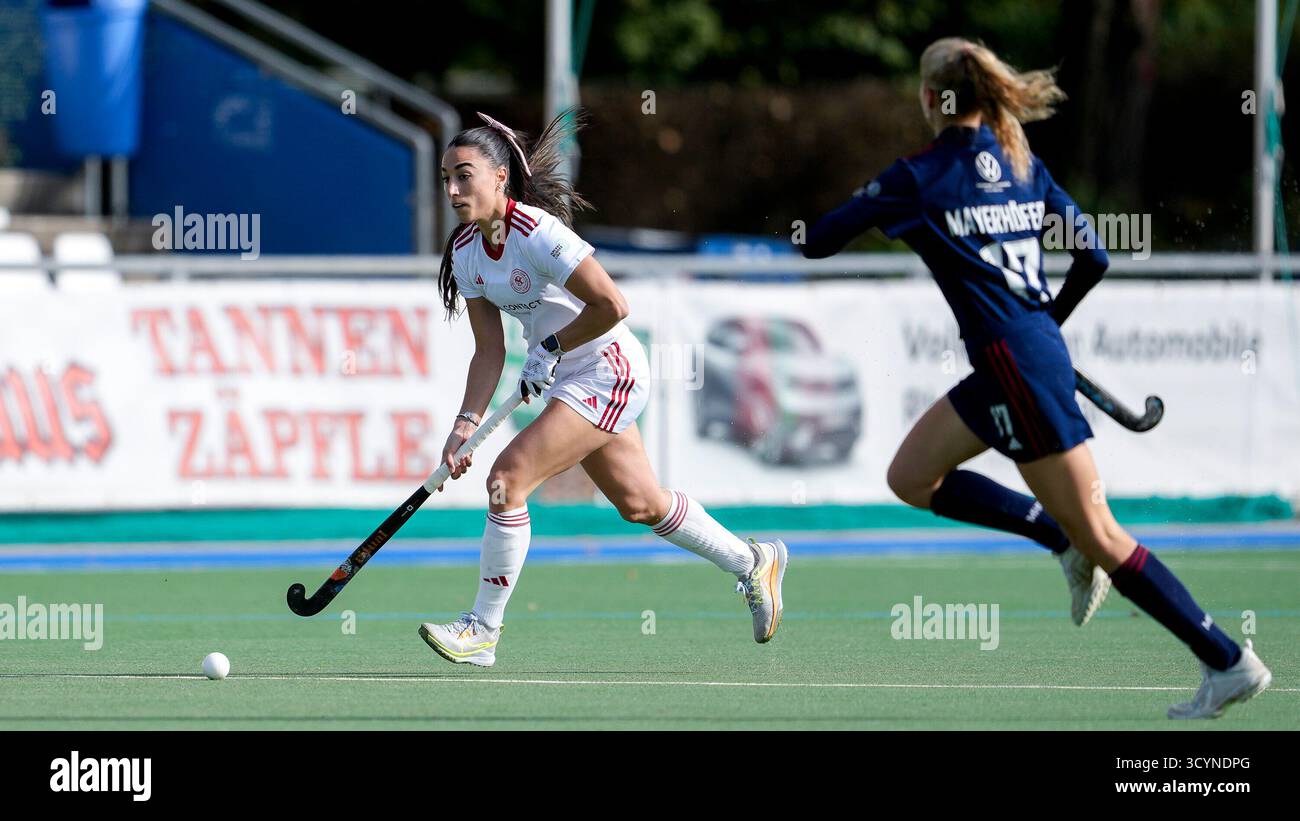 v.li.: Agostina Lovagnini (Bremen, BHC, 10), Lisa Mayerhöfer (MHC, 17), Aktion, Action ...