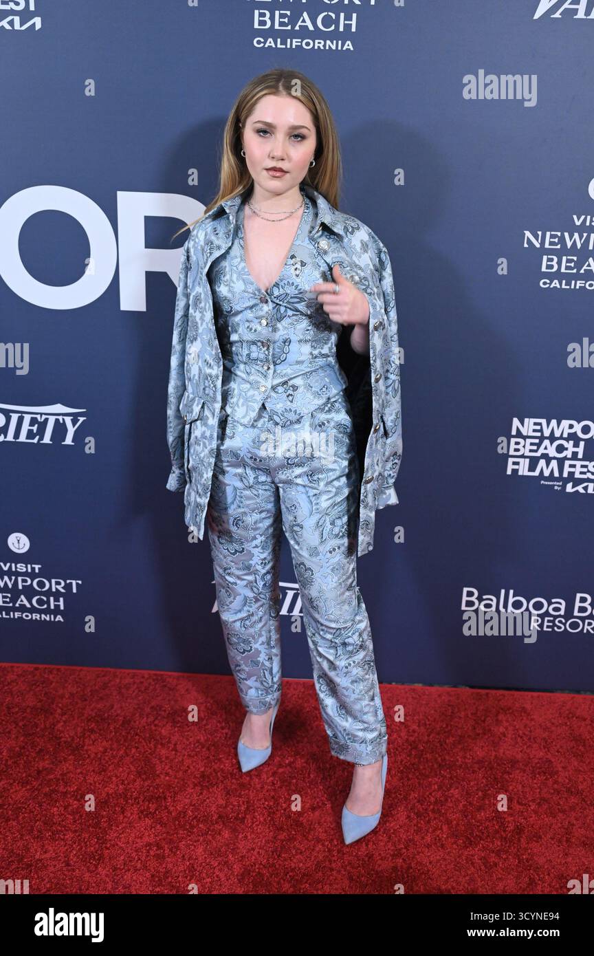 Ella Anderson at arrivals for Newport Beach Film Festival s Honors and ...