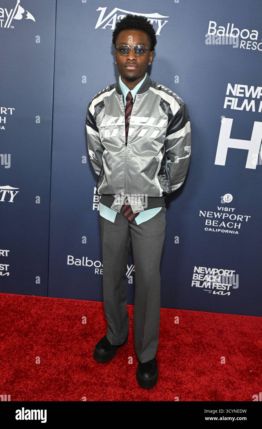 Miles Caton arriving to the Newport Beach Film Festival Honors and ...