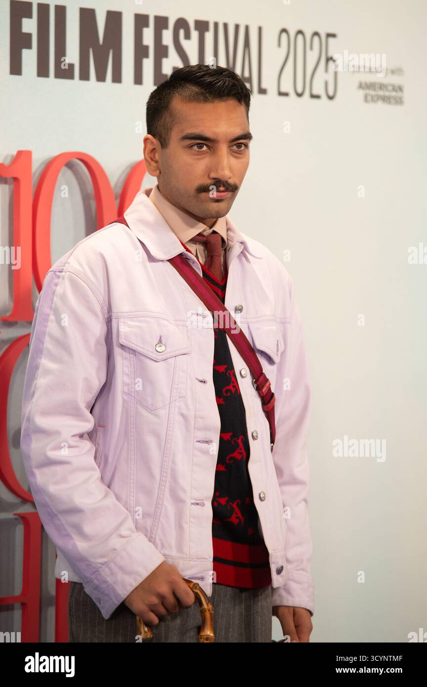 London, United Kingdom. 19th October 2025. Nabhaan Rizwan attends the ...