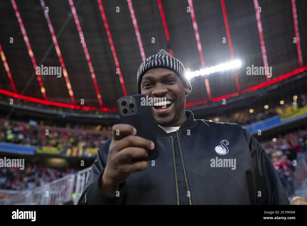 Leo Macae, former soccer player Brazil, today influencer, gesture ...