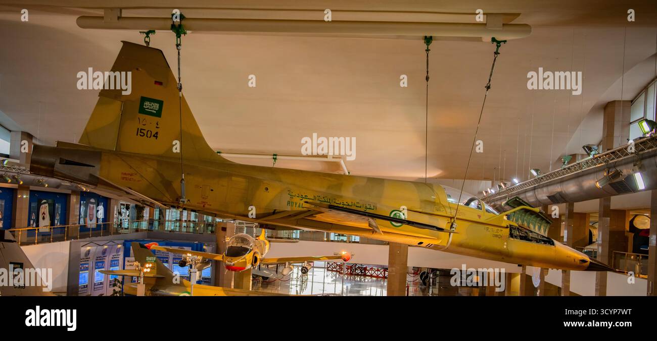 Northrop F-5E Tiger II at Royal Saudi Air Force Museum in Riyadh, Saudi ...