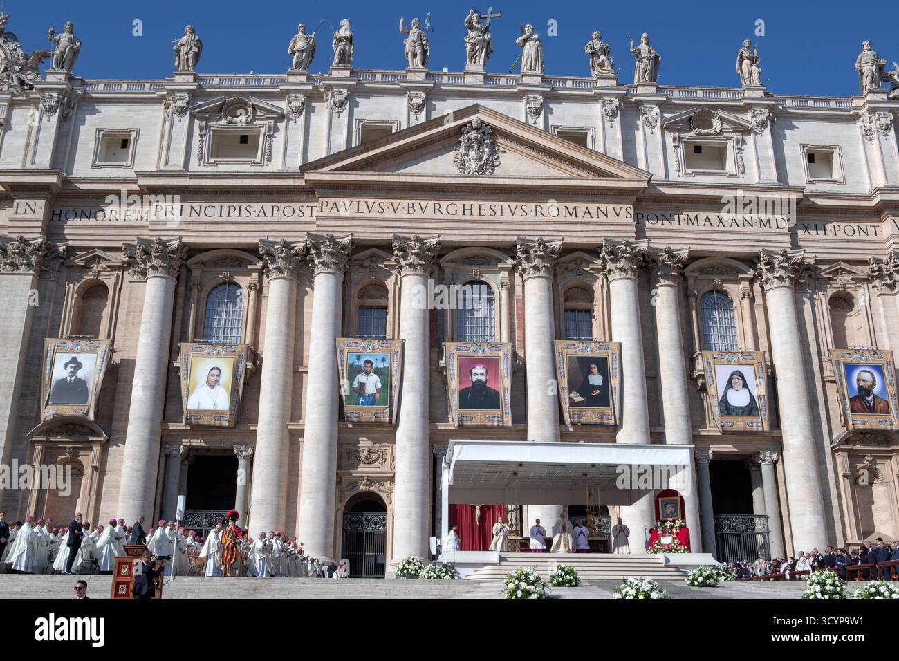 Pope leo saints october 2025 hi-res stock photography and images - Alamy