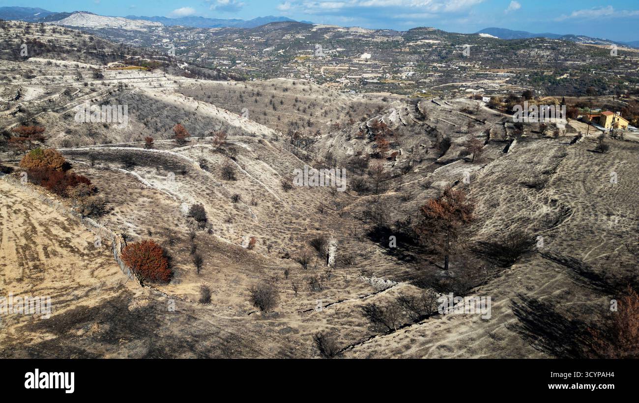 Scorched earth cyprus hi-res stock photography and images - Alamy