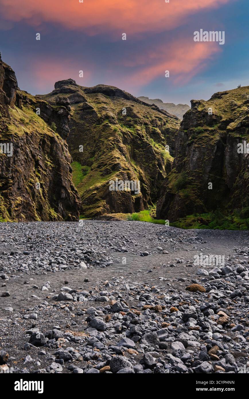 Rugged cliffs golden sands hi-res stock photography and images - Alamy