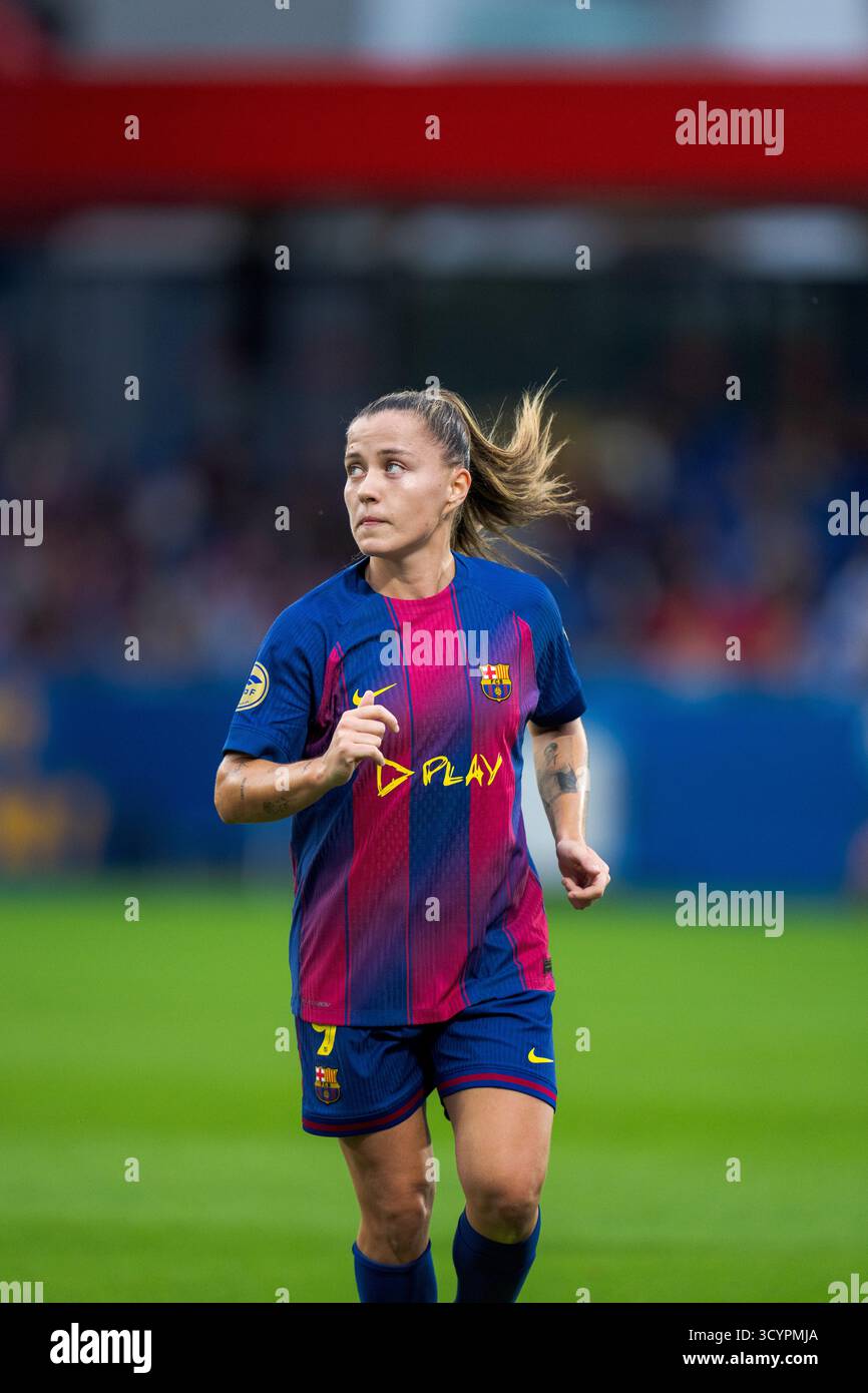 Sant Joan Despi, Spain, 19, October, 2025. FC Barcelona woman player ...