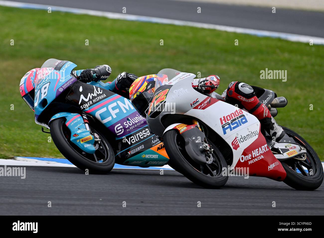 72 FURUSATO Taiyo (jpn), Honda Team Asia, action during the 2025 Moto3 ...