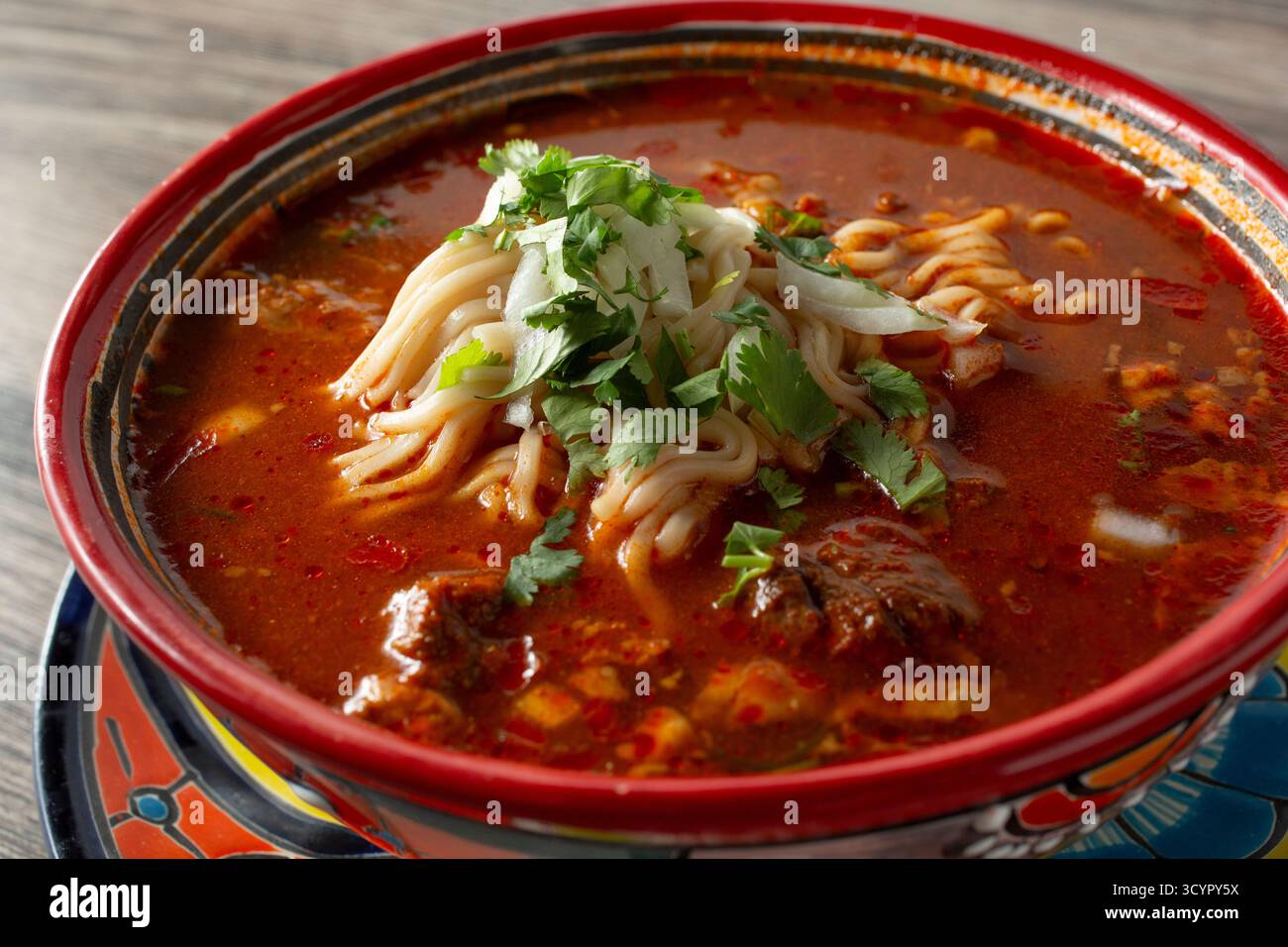 Bowl mexican beef birria hi-res stock photography and images - Alamy