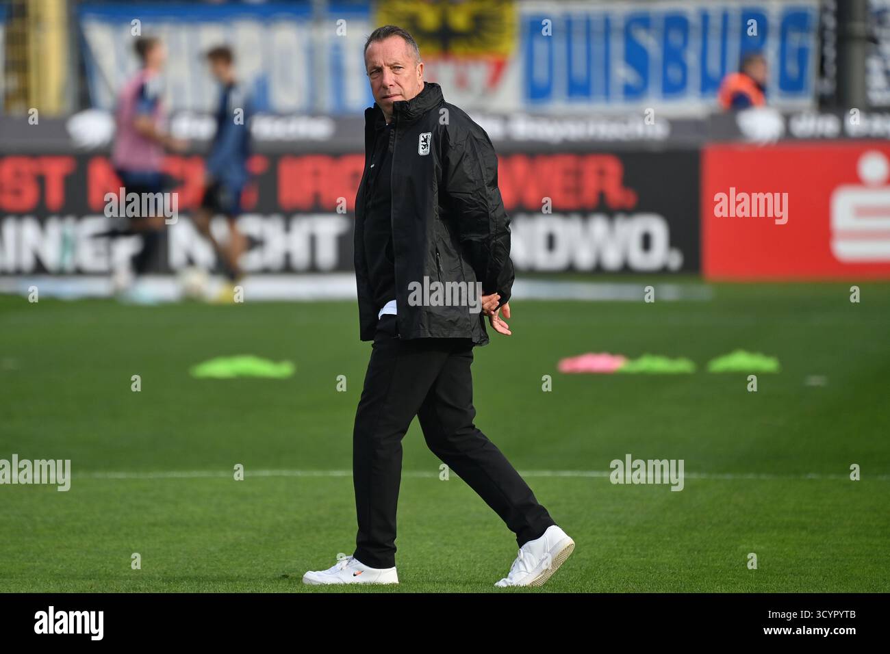 Coach Markus KAUCZINSKI (1860), single image, cutout, full body shot ...