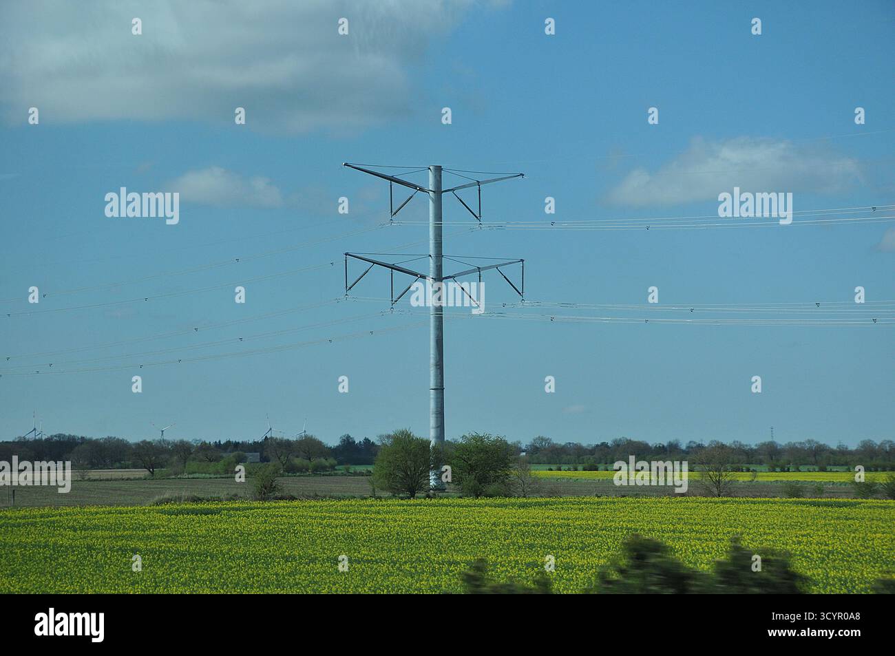 Kolding/ Denmark./ 24 APRIL 2022/Danish green energy wind turbines and ...