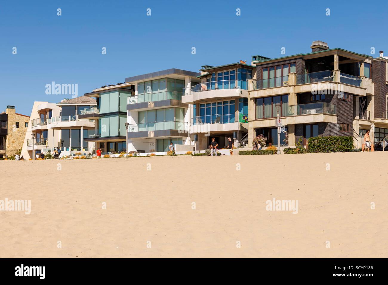 Promenade am Strand von Manhatten Beach. Los Angeles, 11.10.2025. Los ...