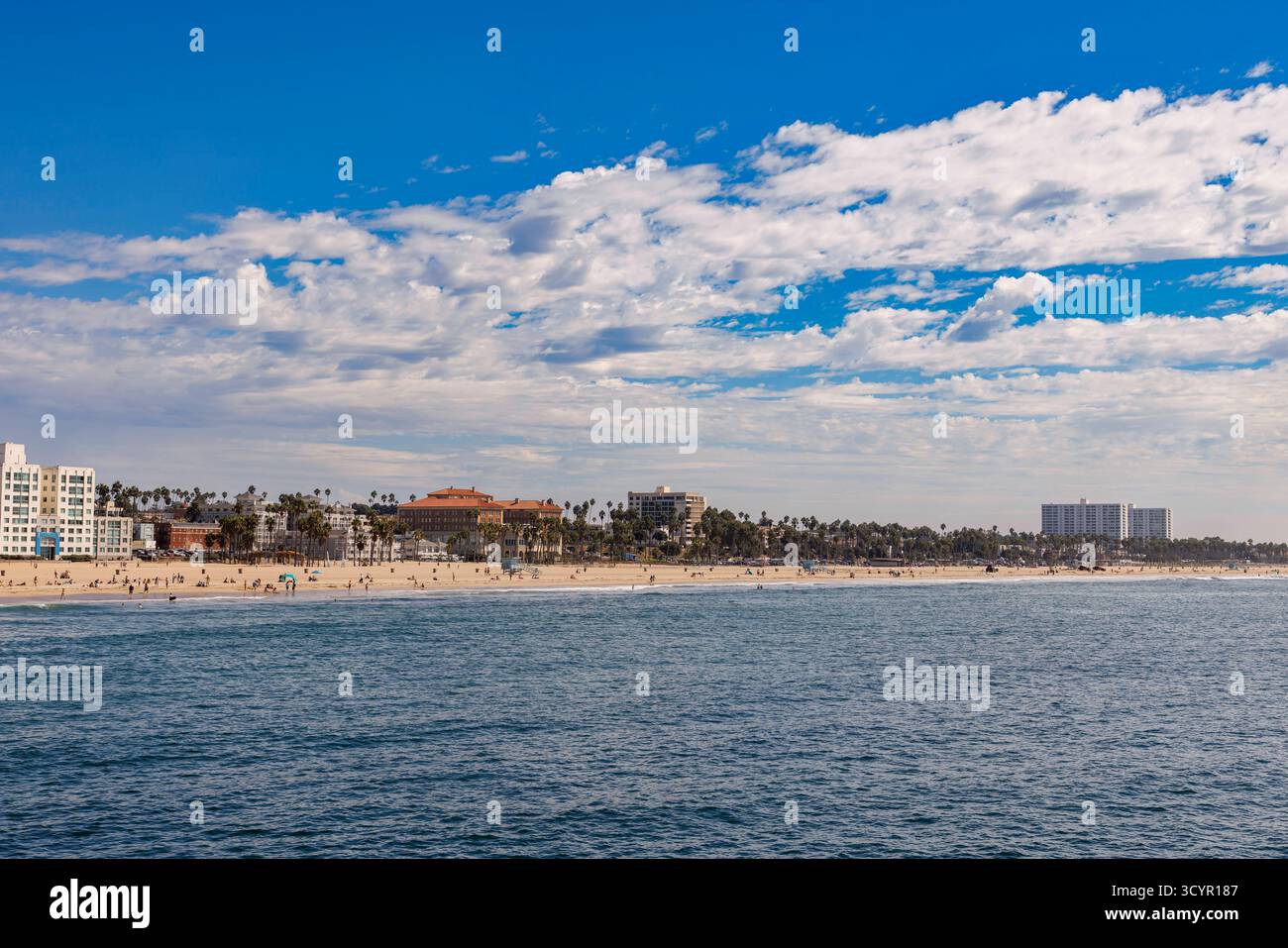 Strand von Santa Monica Beach Los Angeles, 10.10.2025. Los Angeles USA ...