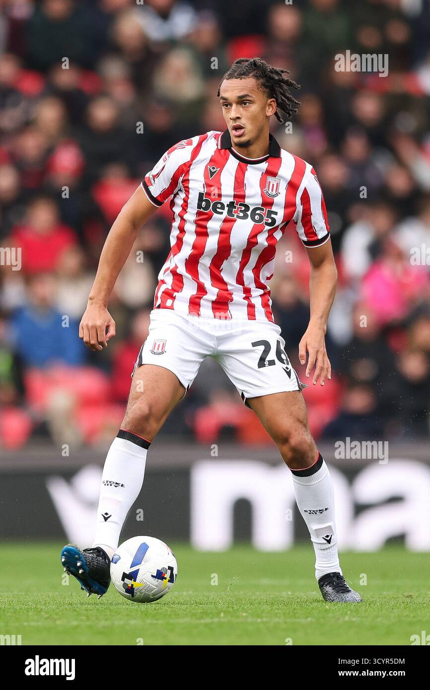 Stoke City's Ashley Phillips during the Sky Bet Championship match at ...