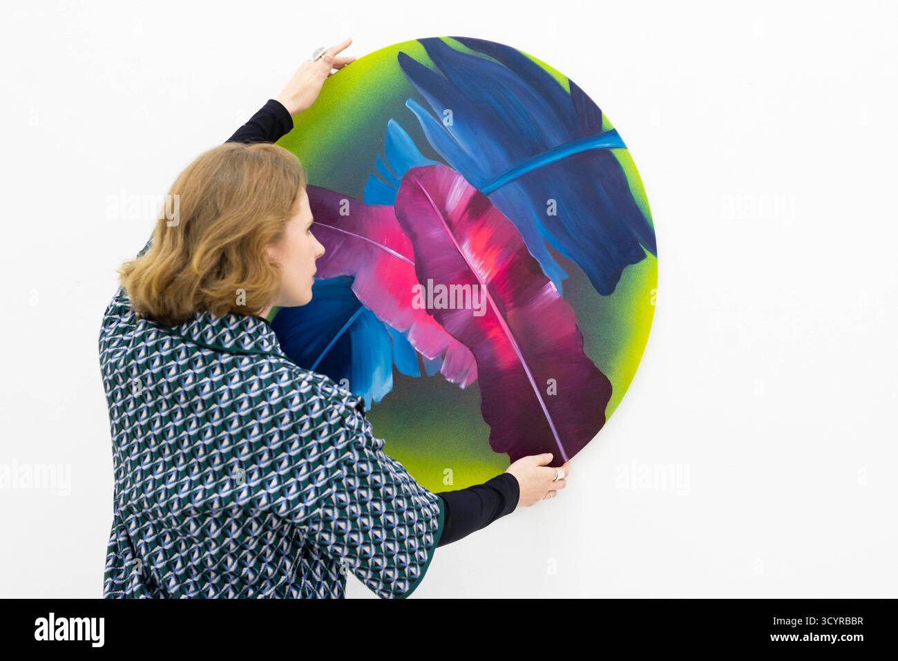EDITORIAL USE ONLY Curator Lydia Allain Chapman places Spring 2025 by ...