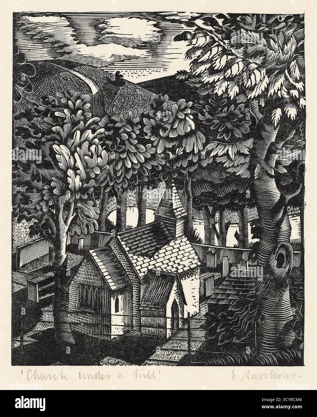 1920s woodcut hi-res stock photography and images - Alamy
