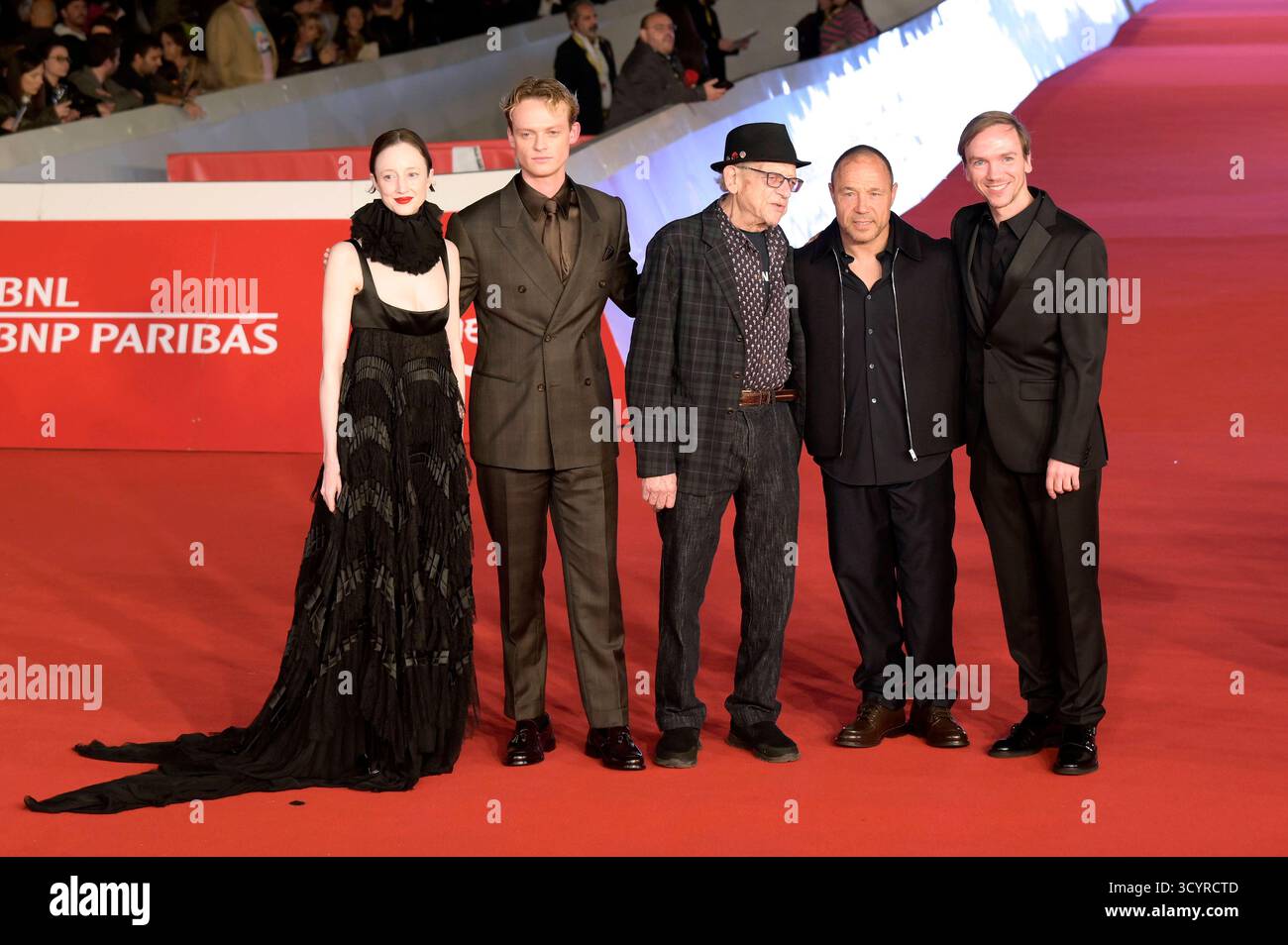 Andrea Riseborough, Anson Boon, Jeremy Thomas, Stephen Graham und Jan ...