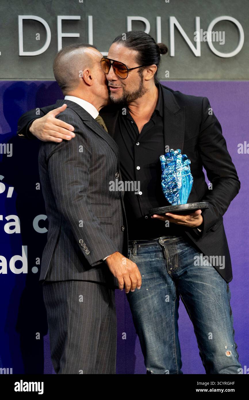 Richy Castellanos and Joaquín Cortés attended "Segunda Edicion de los ...