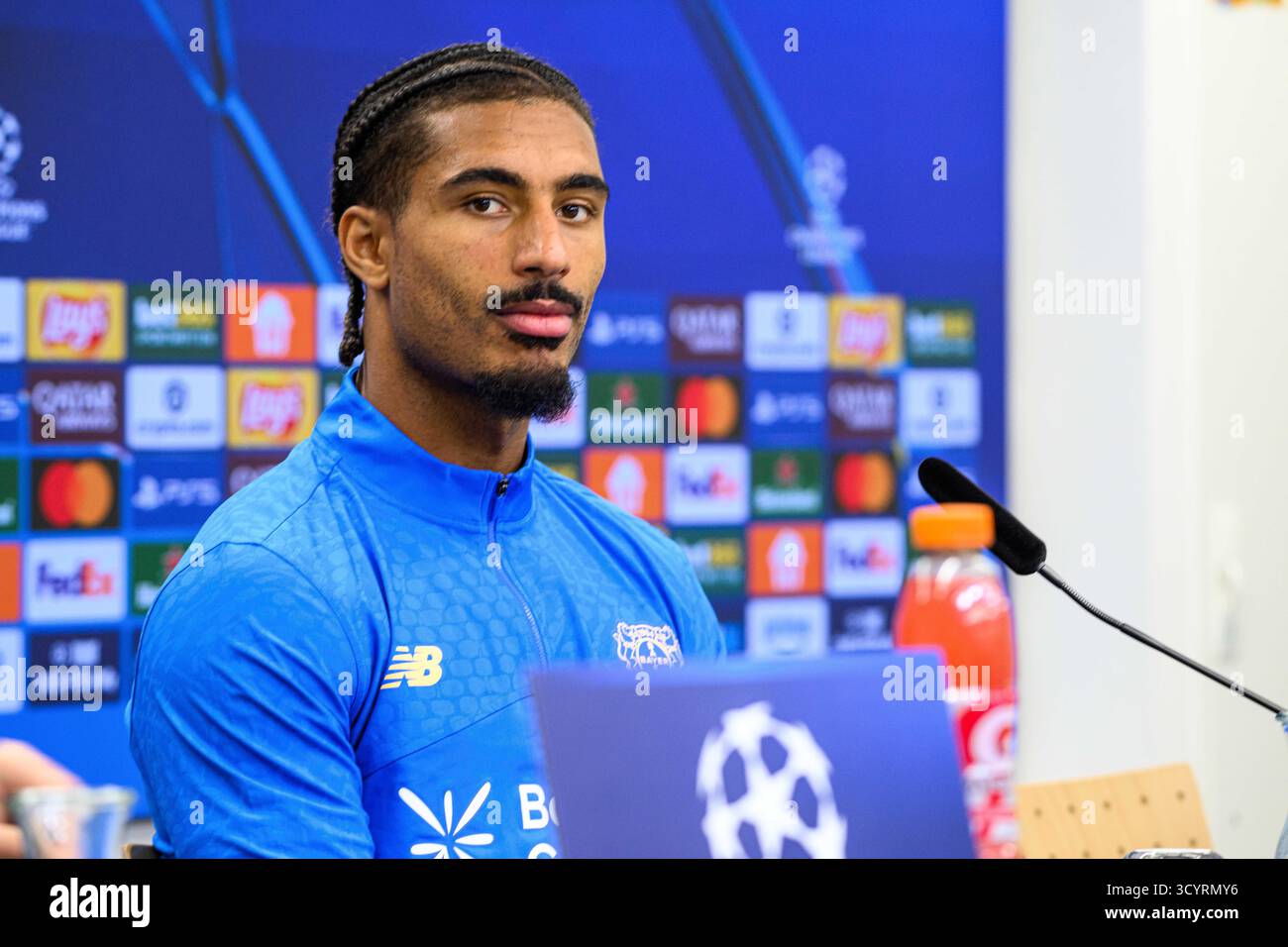 LEVERKUSEN, GERMANY - 20 OCTOBER, 2025: Loic Bade - UEFA Champions ...