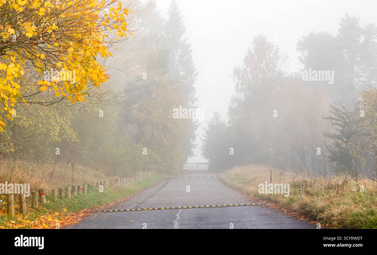 Dundee, Tayside, Scotland, UK. 20th Oct, 2025. UK Weather: The eerie ...