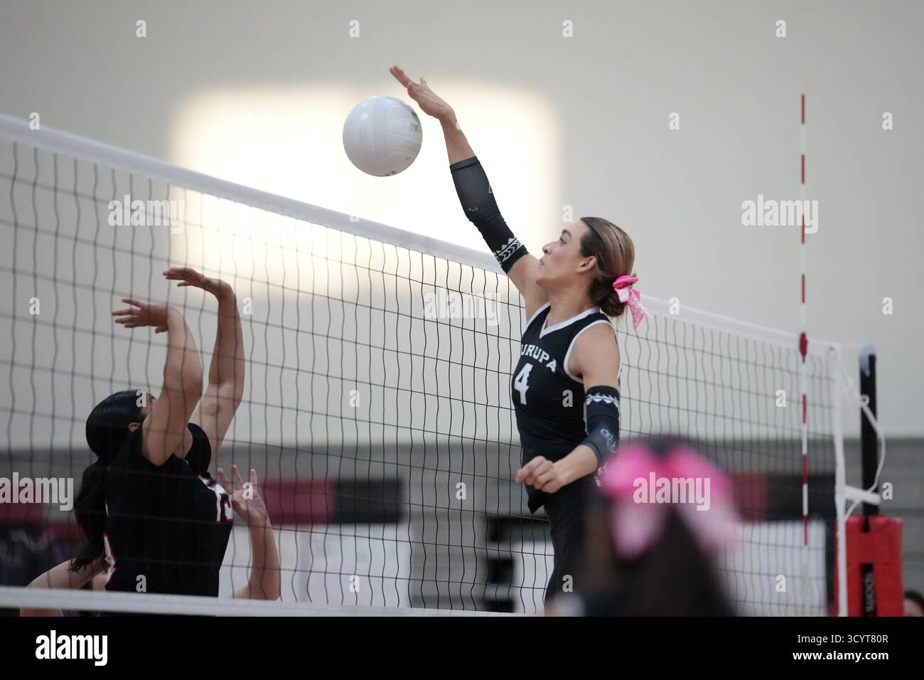 Transgender player AB Hernandez of Jurupa Valley (4) during a girls ...