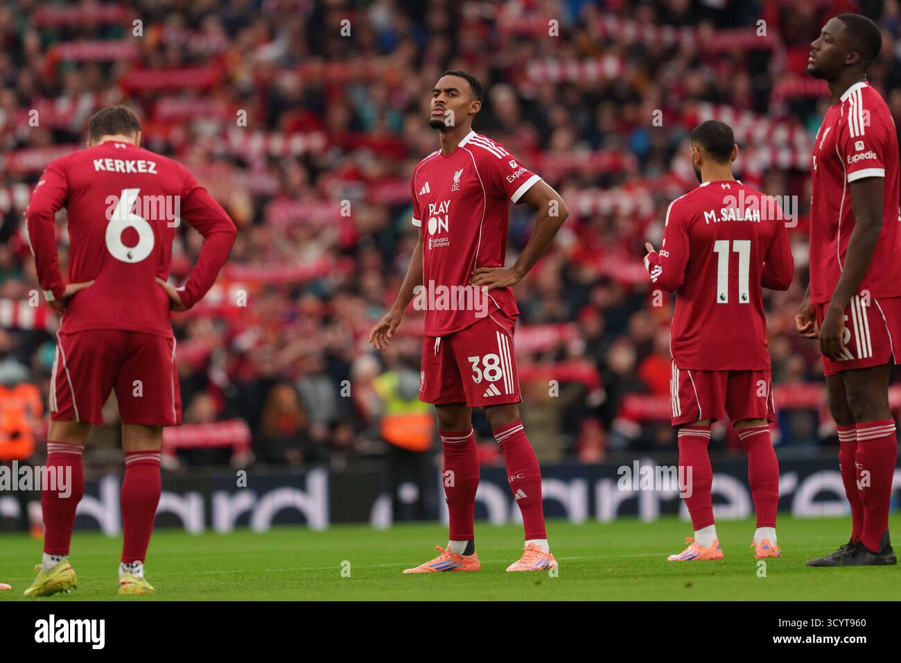 Ryan Gravenberch of Liverpool during the Premier League match between ...
