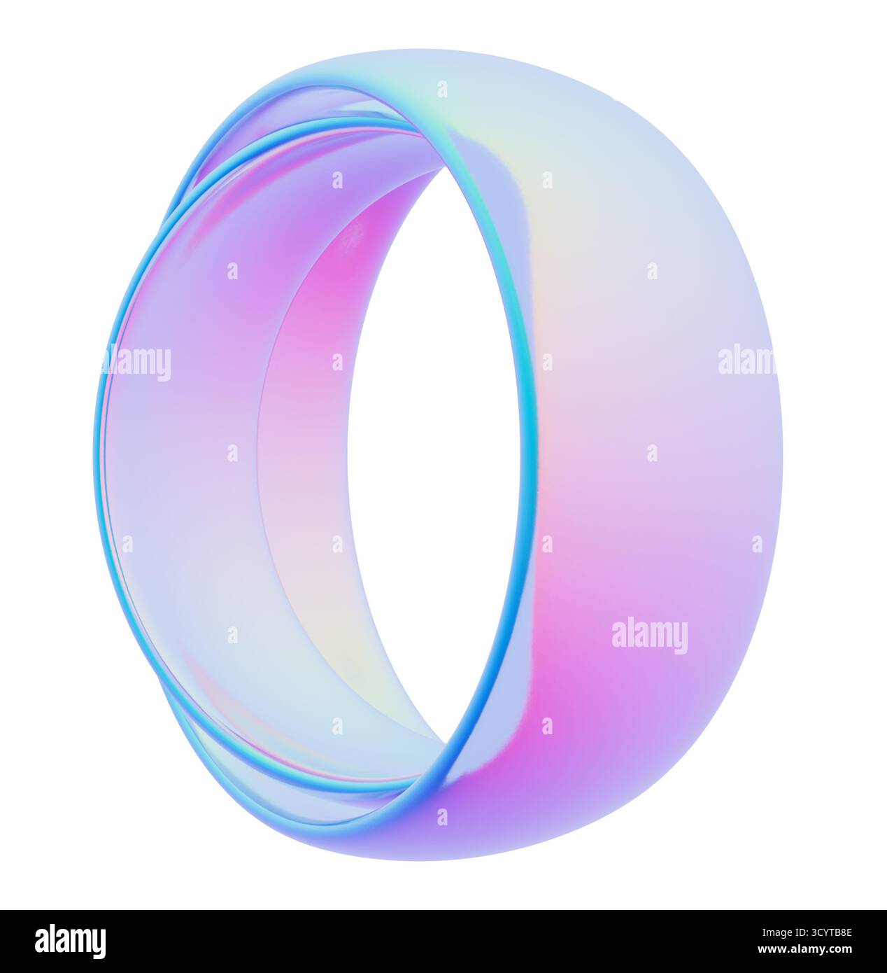 3d twisted fluid design Cut Out Stock Images & Pictures - Alamy