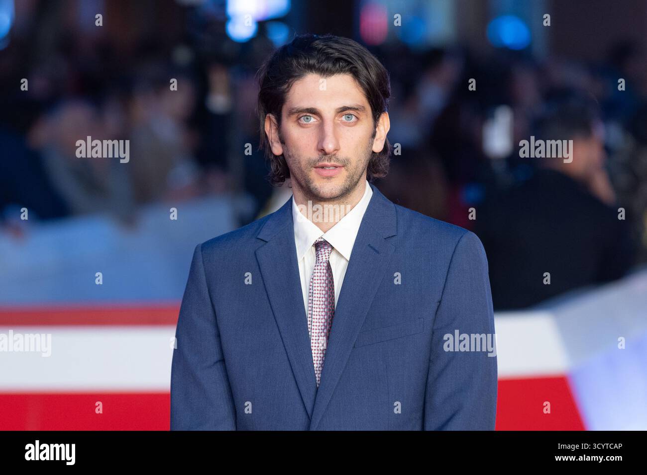 Romer, Italy. 19th Oct, 2025. Actor Pietro Castellitto attends the red ...