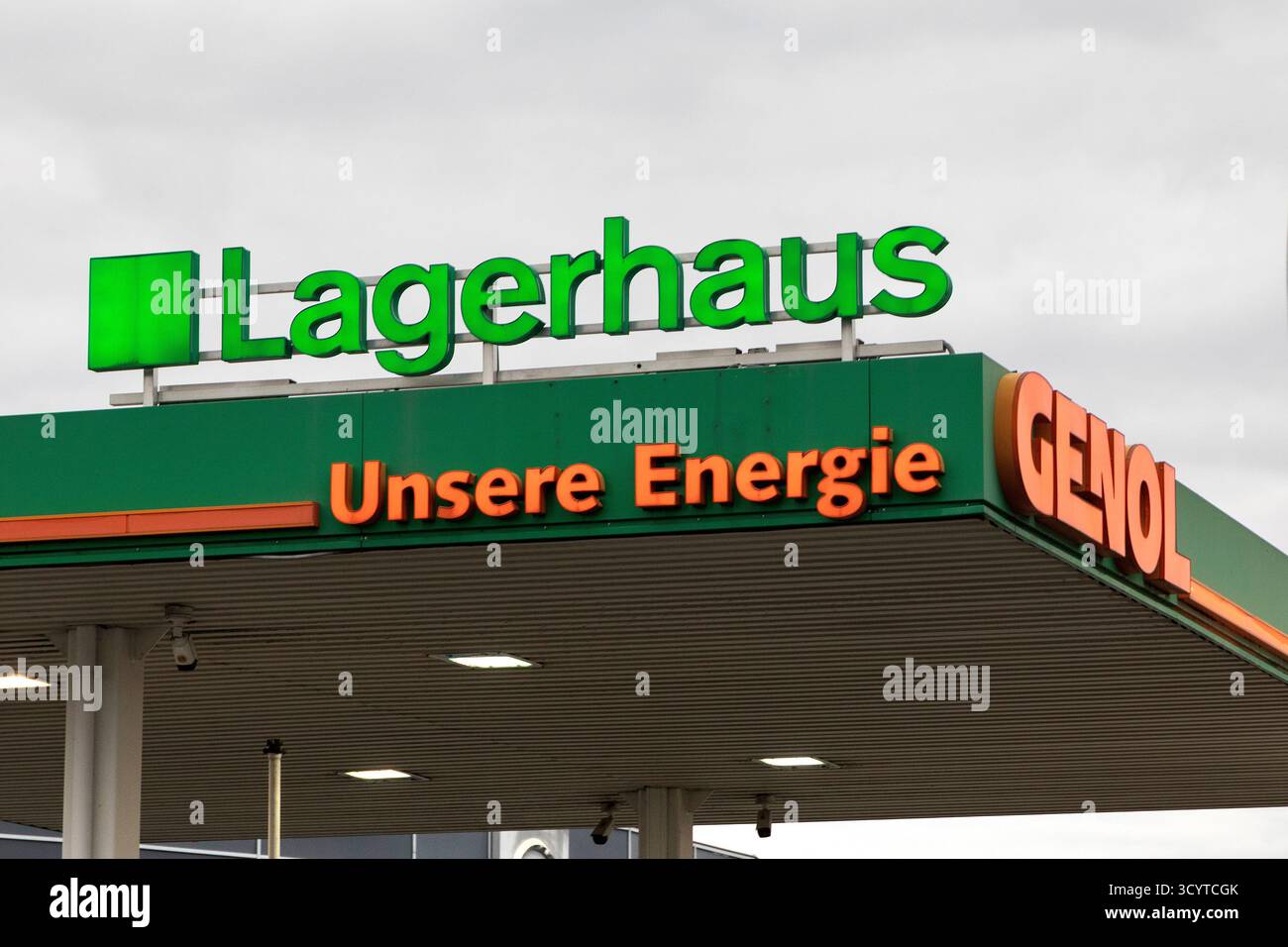 Lagerhaus Genol Tankstelle